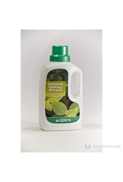 Genta Sararan Yapraklar İçin Sıvı Besin 500 Cc Genta Sararan Yapraklar İçin Sıvı Besin 500 Cc