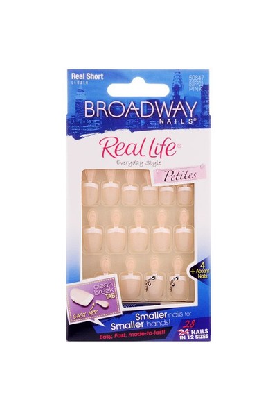 Broadway Real Life Yapıtırıcılı Takma Tırnak