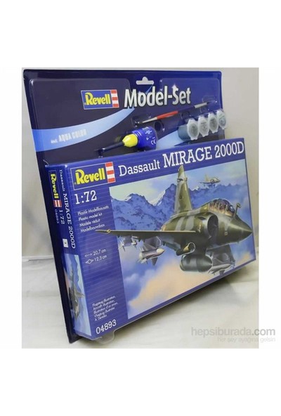 Revell Model Set Mirage 2000 Marketi (1:72 Ölçek)-64893 Revell Model Set Mirage 2000 Marketi (1:72 Ölçek)-64893