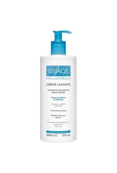 Uriage Cleansing Cream 500ml - Tüm Cilt Tipleri İçin Yüz ve Vücut Temizleyici Krem Uriage Cleansing Cream 500ml - Tüm Cilt Tipleri İçin Yüz ve Vücut Temizleyici Krem