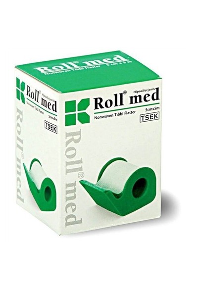 ROLL MED 2.5X5 M Hipoalerjenik Kağıt Flaster ROLL MED 2.5X5 M Hipoalerjenik Kağıt Flaster