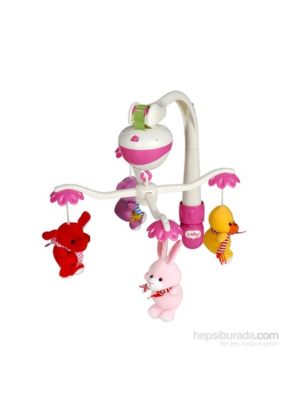 Bondigo Dönence BL6101 Baş Ucumdaki Orman Arkadaşlarım - Pembe