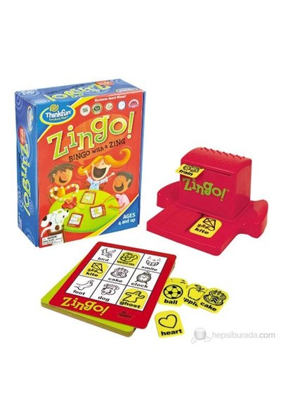 Zingo Bingo with a Zing İngilizce Akıl Oyunu