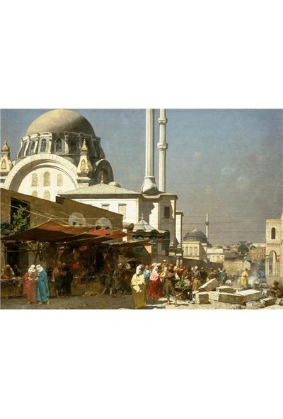 Ravensburger İstanbul'un Pazar Yeri (1000 Parça, Osmanlı Klasikleri)