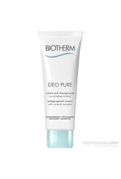 Biotherm Deo Pure Creme Tube 75 Ml Etu