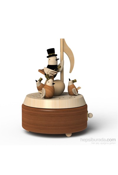 Wooderful Life Şarkıcı Kuşlar Müzik Kutusu