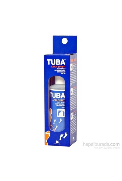Tuba Ayak Spreyi 100 Ml Tuba Ayak Spreyi 100 Ml