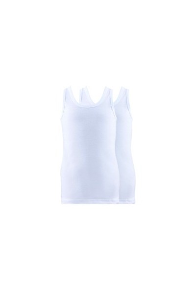 Blackspade Erkek Çocuk Atlet 2Li Paket 9396 Beyaz Blackspade Erkek Çocuk Atlet 2Li Paket 9396 Beyaz