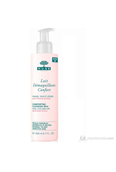 NUXE Lait Démaquillant Confort aux Pétales de Rose 200 ml NUXE Lait Démaquillant Confort aux Pétales de Rose 200 ml