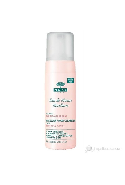 NUXE Eau de Mousse Micellaire aux Pétales de Rose 150 ml NUXE Eau de Mousse Micellaire aux Pétales de Rose 150 ml