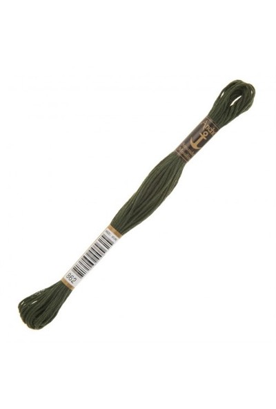 Anchor Muline 8M Yeşil Nakış İpliği - 0862 Anchor Muline 8M Yeşil Nakış İpliği - 0862