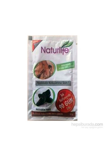 Naturlife Ayakkabı Koku Önleyici Toz 12Gr
