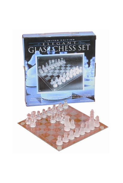 Eser İthal Cam Satranç (Küçük Boy)