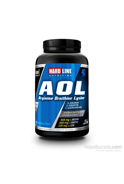 Hardline Nutrition AOL (120 Kapsül) - (Arginine, Arjinin ) Hardline Nutrition AOL (120 Kapsül) - (Arginine, Arjinin )