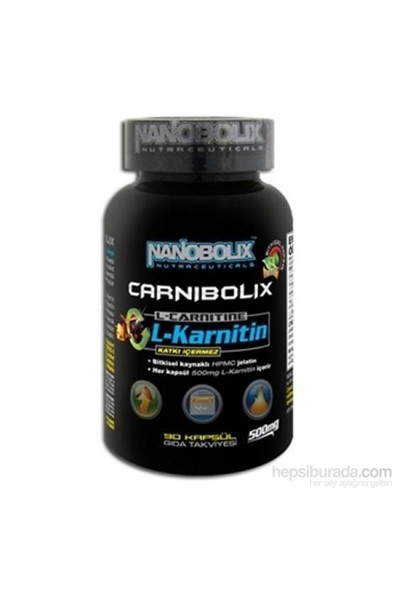 Nanobolix L-Karnitin 500 mg 90 Kapsül Nanobolix L-Karnitin 500 mg 90 Kapsül