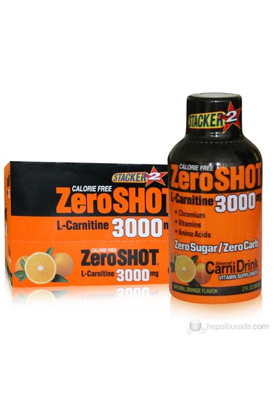 Stacker 2 Zero Shot L Carnitine 3000 60ml x 12 Şişe Stacker 2 Zero Shot L Carnitine 3000 60ml x 12 Şişe