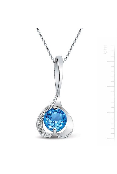 Bella Gloria 925 Ayar Gümüş Üzeri Altın Kaplamalı Pırlanta Mavi Topaz 'Birtanem' Burç Kolyesi (GK00119) Bella Gloria 925 Ayar Gümüş Üzeri Altın Kaplamalı Pırlanta Mavi Topaz 'Birtanem' Burç Kolyesi (GK00119)