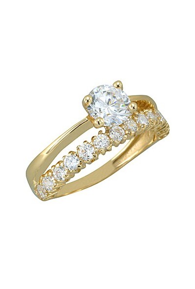 Goldstore 14 Ayar Altın Tek Taş Yüzük GRS16160 Goldstore 14 Ayar Altın Tek Taş Yüzük GRS16160