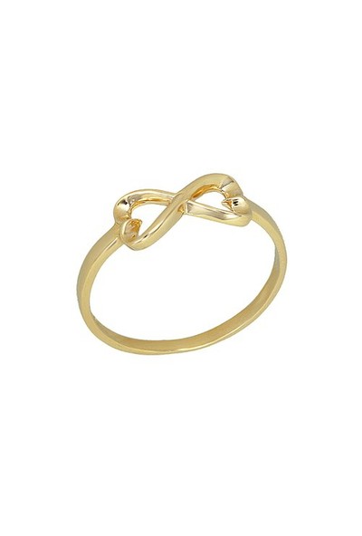 Goldstore 14 Ayar Altın Sonsuzluk Yüzük GRF16471 Goldstore 14 Ayar Altın Sonsuzluk Yüzük GRF16471