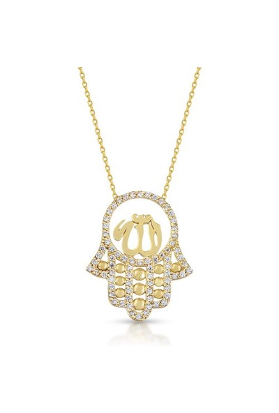 Goldstore 14 Ayar Altın Fatma Ana Eli Kolye Gp39895 Goldstore 14 Ayar Altın Fatma Ana Eli Kolye Gp39895