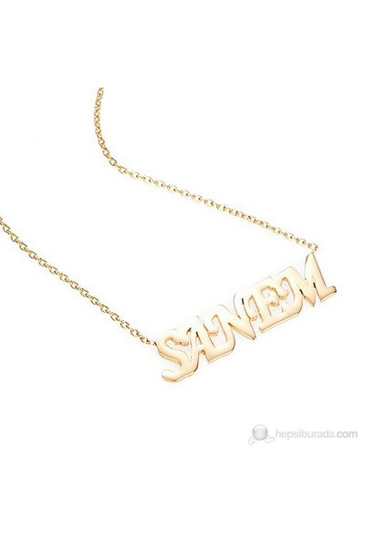 Glorria Özel İsimli Kolye