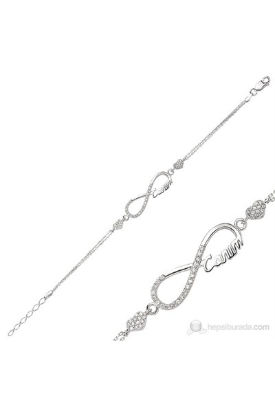 Bayan Lili Kalpli Sonsuzluk Canım Bileklik