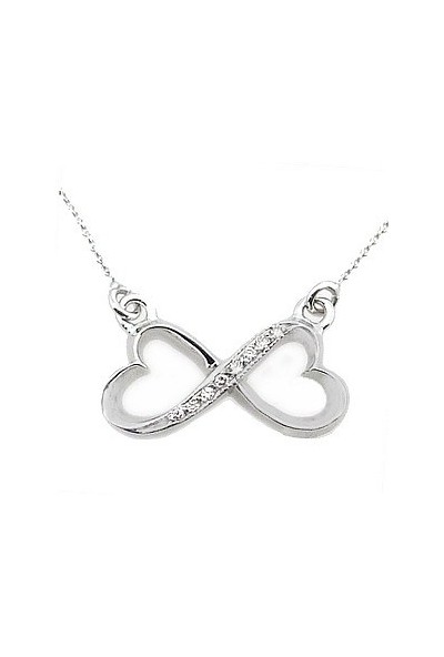 Goldstore 14 Ayar Altın 0.03 ct Pırlanta Sonsuzluk Kolye DP9438 Goldstore 14 Ayar Altın 0.03 ct Pırlanta Sonsuzluk Kolye DP9438