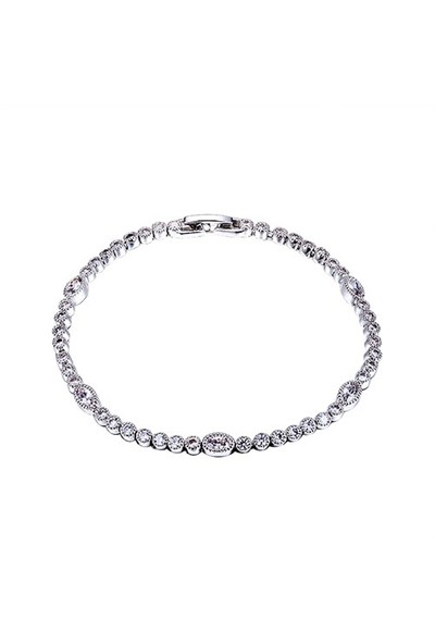 Monemel Swarovski® Taşlı Su Yolu Bileklik