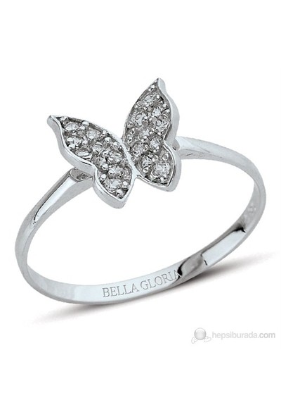 Bella Gloria Altın Kelebek Yüzük (PR78063)