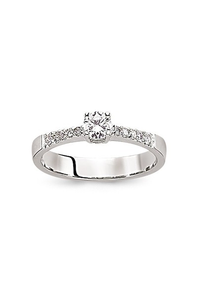 Gizzaro Pırlanta Tektaş Yüzük GZT099