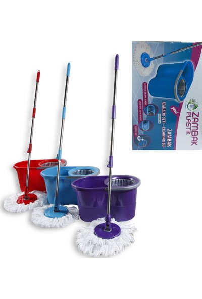 Zambak 360derece Mikrofiber fırfır Temizlik Seti