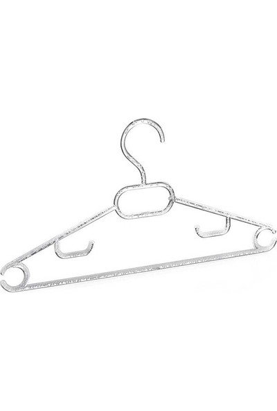 Dolap İçi Elbise Askısı Kristal 12 li