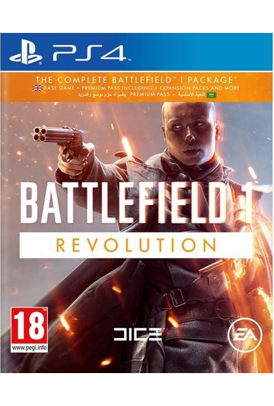 Battlefield 1 Revolution PS4