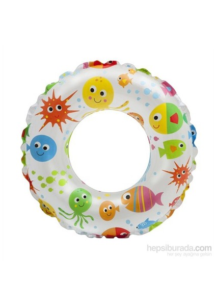 İntex 59241 Akvaryum Ve Balık Desenli Çocuk Can Simidi (61 Fiyatı