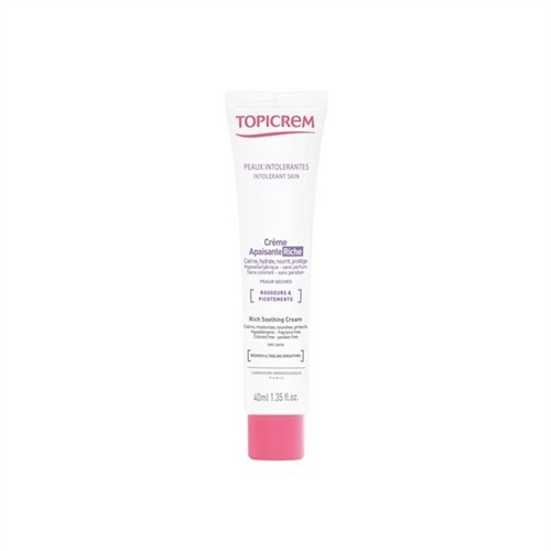 Topicrem Rich Soothing Face Cream 40ml - Kuru Hassas Ciltler Fiyatı