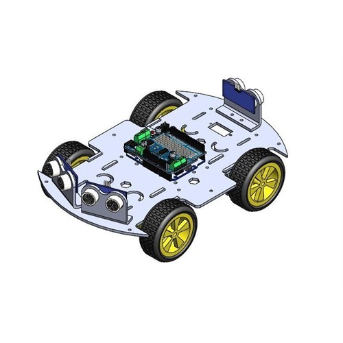 Robotus Robomod 4Wd Mobil Robot Kiti - Turuncu Fiyatı