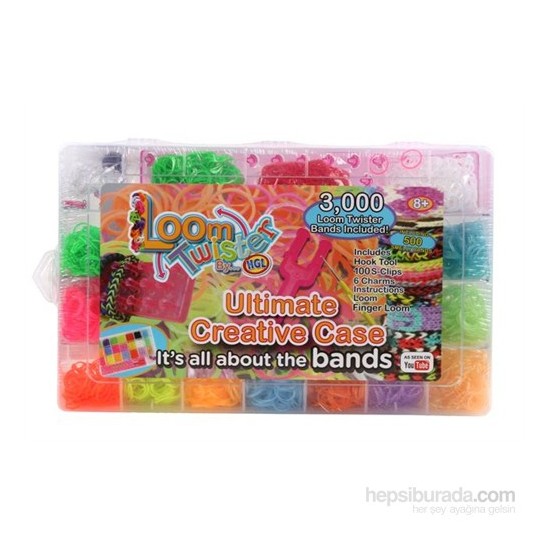 Loom Twister Large Set / 3000 Parça ( 500 Tane Bant Hediye Fiyatı