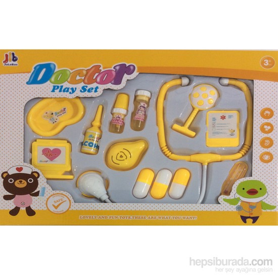 Emre Toys Doktor Set ( Sarı ) Fiyatı - Taksit Seçenekleri