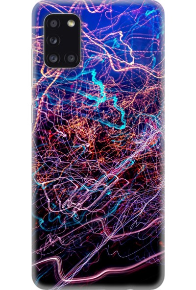 Pickcase Samsung Galaxy A31 Kılıf Hd Baskılı Kılıf - Lines Abstraction Pickcase Samsung Galaxy A31 Kılıf Hd Baskılı Kılıf - Lines Abstraction