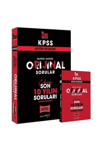 Yargı Yayınevi KPSS 2022 Eğitim Bilimleri Fasikül Fasikül Orijin Yargı Yayınevi KPSS 2022 Eğitim Bilimleri Fasikül Fasikül Orijin
