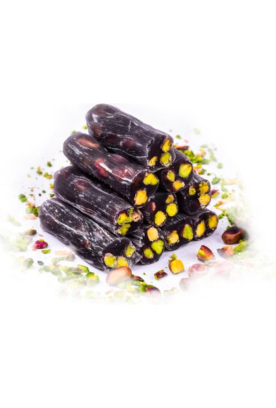 Sürüm Böğürtlen Aromalı Antep Fıstıklı Fitil Lokum 250 gr