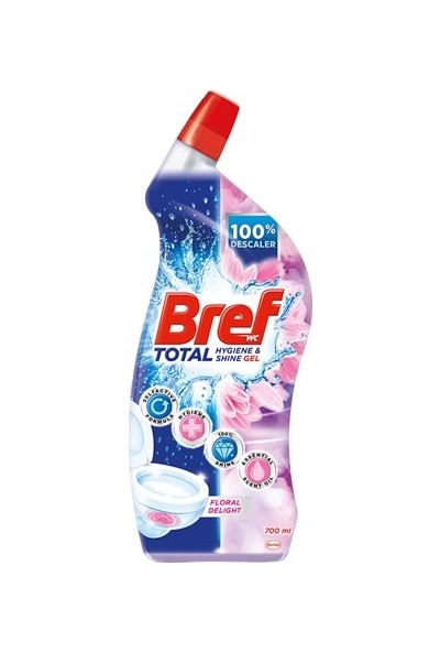 Bref Power Wc Jel Flower 700Ml Bref Power Wc Jel Flower 700Ml