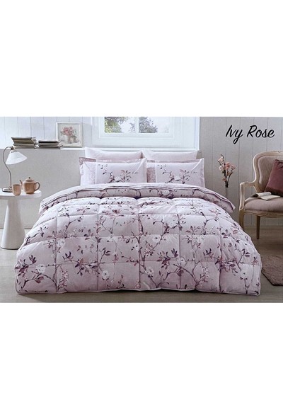 Özdilek Ivy Rose Çift Kişilik Uyku Seti Pembe
