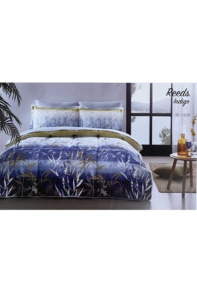 Özdilek Reeds Çift Kişilik Uyku Seti Indigo