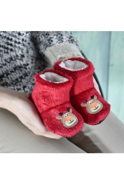 Bonito Erkek Çocuk Polar Panduf Ev Botu