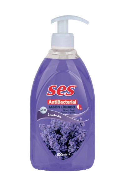 Ses Antibakterial Sabun Lavanta 500 ml