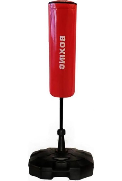Desfabe 150 cm Boks Vurma Standı Kırmızı Desfabe 150 cm Boks Vurma Standı Kırmızı