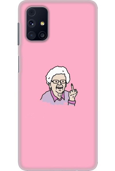 Pickcase Samsung Galaxy M51 Kılıf Hd Baskılı Kılıf - Bad Grandmother Pickcase Samsung Galaxy M51 Kılıf Hd Baskılı Kılıf - Bad Grandmother