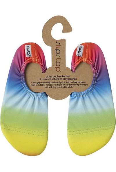 Slipstop Rainbow Junior Kaydırmaz Havuz ve Deniz Ayakkabı Kız Çocuk Deniz Ayakkabısı SS21110340