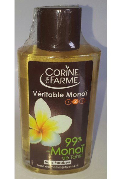 Corine de Farme Gerçek Monoi Güneş / Masaj /saç Bakım Yağı